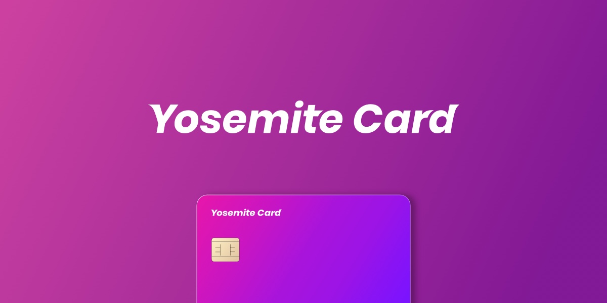 YOSEMITE CARD